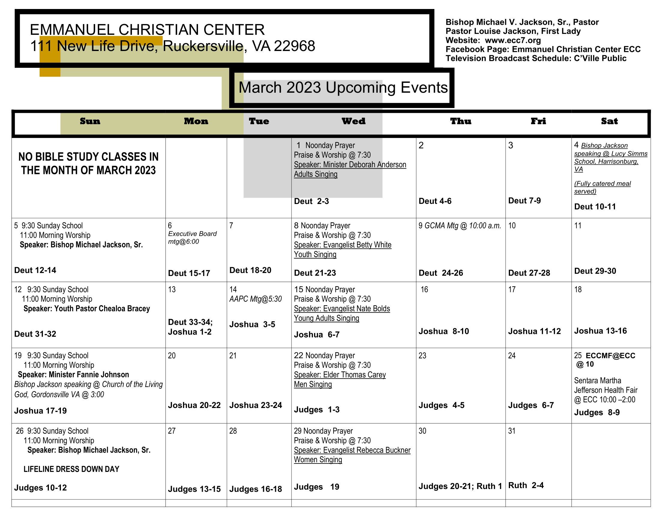 Emmanuel Christian Center | A Vision-Driven Ministry